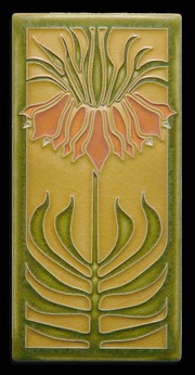4 x 8 Persian Lily by Motawi Tileworks , Dard Hunter Studios Template ...