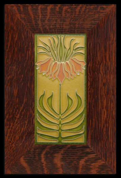 4 x 8 Persian Lily by Motawi Tileworks , Dard Hunter Studios Template ...