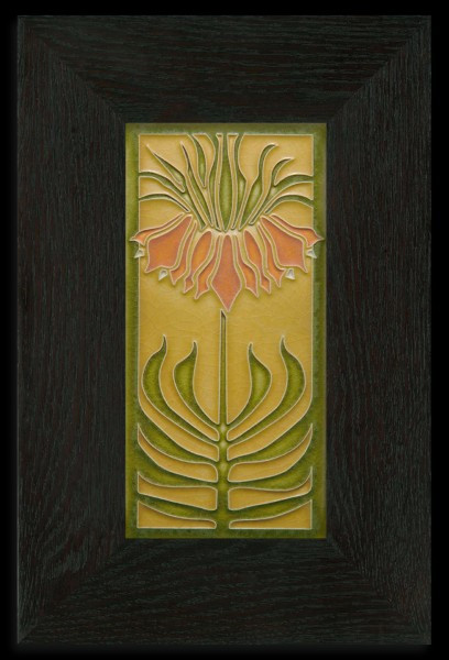 4 x 8 Persian Lily by Motawi Tileworks , Dard Hunter Studios Template ...