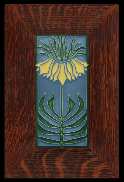 4 x 8 Persian Lily by Motawi Tileworks , Dard Hunter Studios Template ...